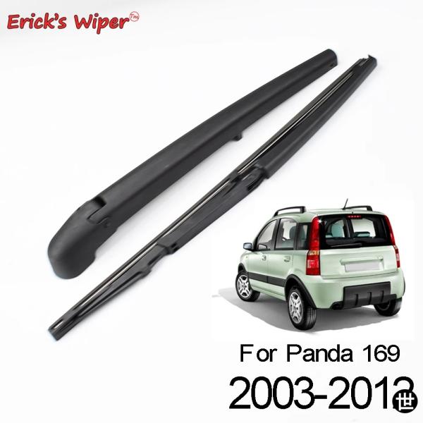 13インチ リアワイパーブレード＆アームセット Fiat Panda 169 2003 - 2012 フロントガラス、テールゲート、ウィンドウ、レインブラシ