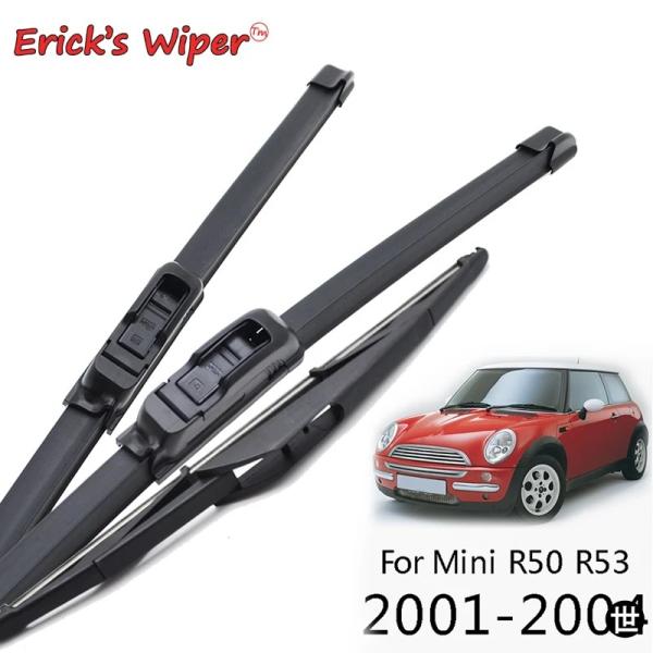 Erick's ワイパー フロント＆リア ワイパーブレードセットキット Mini Cooper S One D Hatch R50 R53 2001 - 2004 フロントガラス/フロントガラス/ウィンドウ用