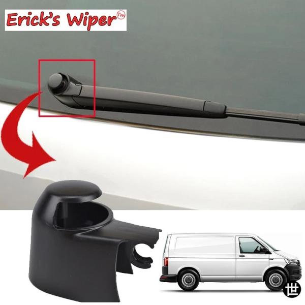 Erick's ワイパー フロントガラス リアワイパーアーム ウォッシャーカバーキャップナット VW トランスポーター T5 2009 - 2016 テールゲートナットプロテクター