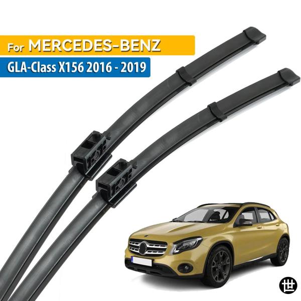 Erick's Wiper製 メルセデス・ベンツ GLAクラス 180 200 X156 2016 - 2019用 左ハンドル車用フロントワイパーブレード 24インチ+19インチ