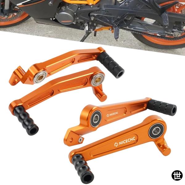 2017-2023 KTM 125 250 390 DUKE 用ブレーキギアシフトレバー、KTM 125 200 390 DUKE 2011 2012 2013 2014 2015 2016