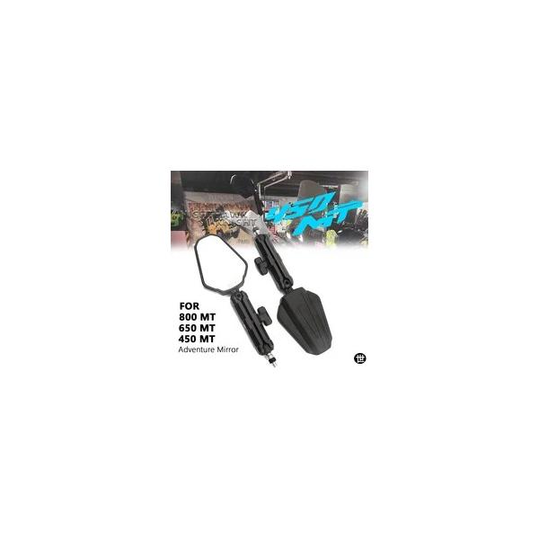 ADVリアビューミラーサイドリアビューミラースペアパーツCFMOTO 800MT 650MT 450MTバイクアクセサリーアドベンチャーミラーキット