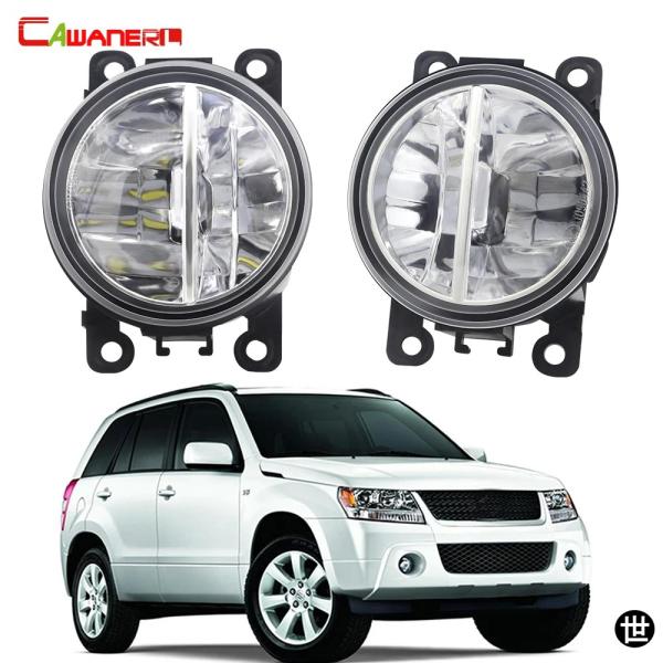 2 X 30W LEDフォグランプアセンブリ 車用フロントフォグドライビングランプ DRL H11 スズキ グランドビターラ 2II JT エスクード グランドノマド 2005-2019