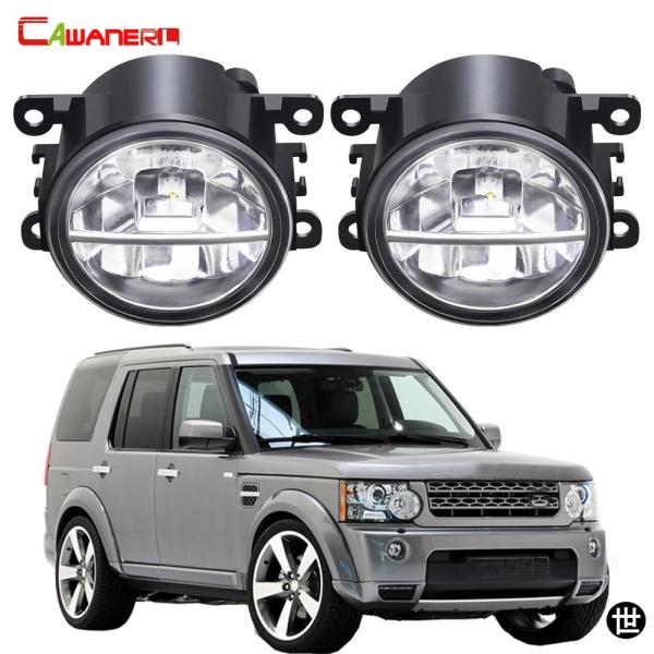 2 X 30W H11 車用フロントフォグランプアセンブリ LED フォグドライビングランプ DRL ランドローバー ディスカバリー4 LR4 SUV LA 2010 2011 2012 2013