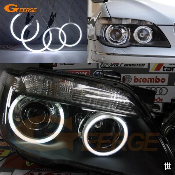 BMW E66 E65 フェイスリフト 730D 730I 735I 740I 745I 750I 760I 用 超高輝度 CCFL エンジェルアイキット ハロリング