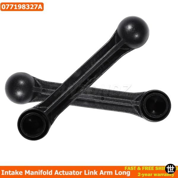 アウディ A6 A8 2000-2004 および VW トゥアレグ V8 4.2L 2004-2006 用ロングインテークマニホールドアクチュエータリンクアーム 2個 077198327A