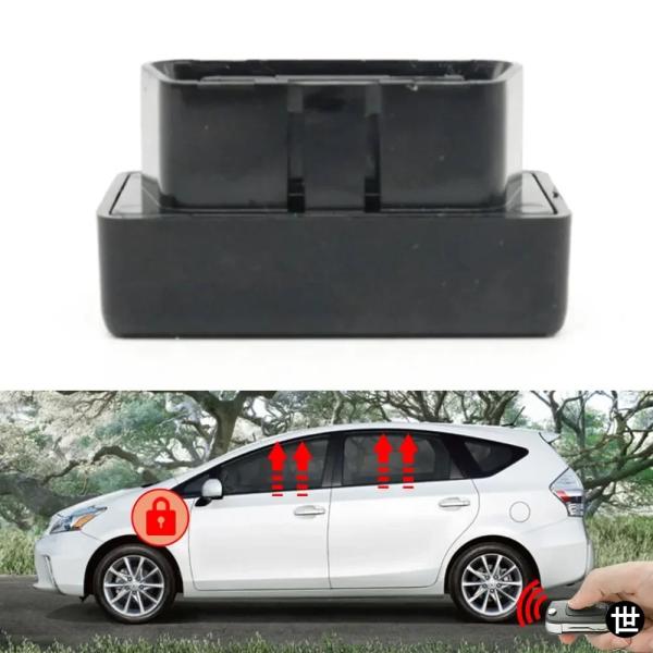 トヨタ プリウス 3代目 ZVW30 2009-2015 用 OBD 自動速度ロックアンロック クローザーウィンドウ クローズ プラグアンドプレイ デバイス モジュール