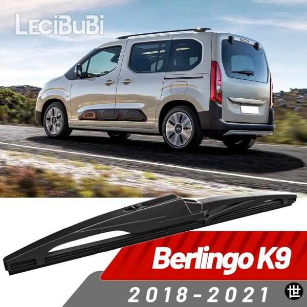 シトロエン ベルランゴ K9 2018-2021 2019 2020 用リアウインドシールドワイパーブレード、ウインドスクリーンワイパーアクセサリー