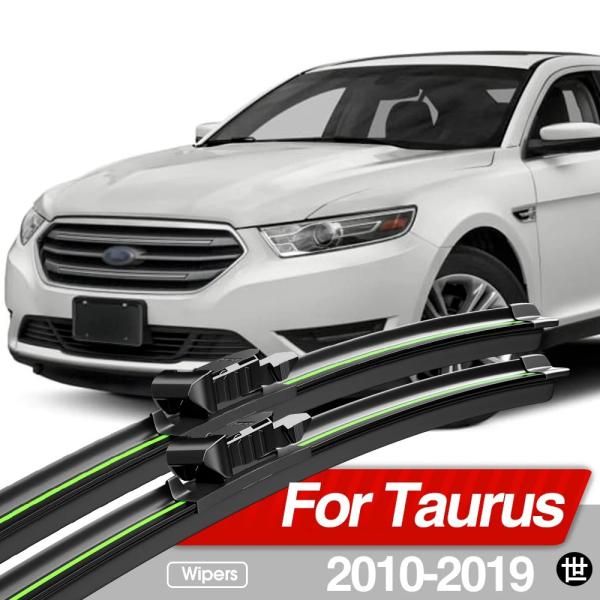 フォード トーラス 2010-2019 フロントガラスワイパーブレード 2個 フロントガラスウィンドウアクセサリー 2011 2012 2013 2015 2016 2017 2018
