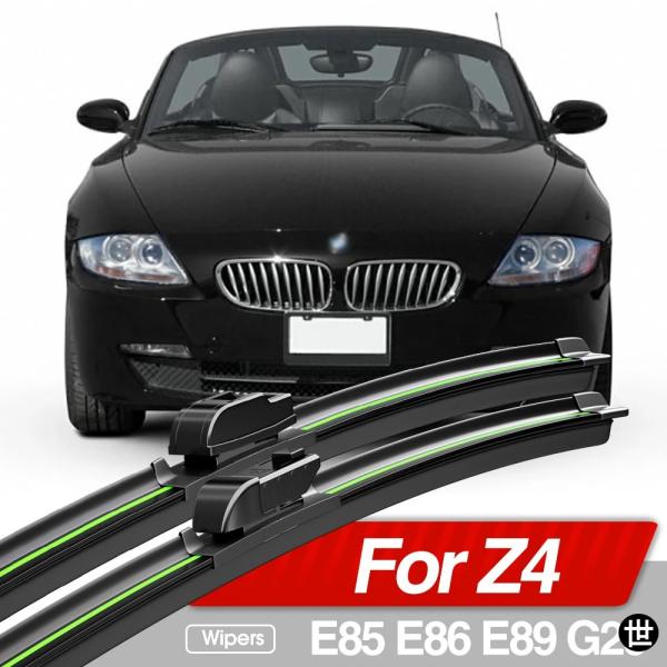 BMW Z4 E85 E86 E89 G29 2002-2017 2019-2022用 フロントガラスワイパーブレード 2個 フロントガラスウィンドウアクセサリー 2008 2012 2020