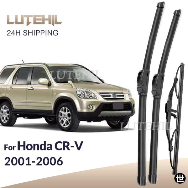 ホンダ CR-V CRV MK2 2001-2006 2002 2003 2004 用 フロント＆リアワイパーブレード フロントガラス フロントガラス ウィンドウブラシ 21インチ+20インチ+11インチ