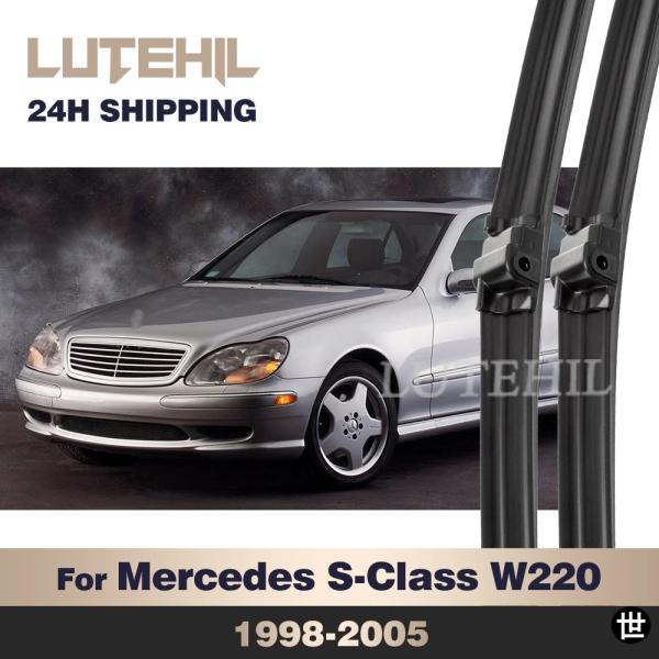 メルセデスベンツ Sクラス W220 1998-2005 1999 2000 2001 フロントガラスフロントガラスウィンドウ用ワイパーブレード 26インチ