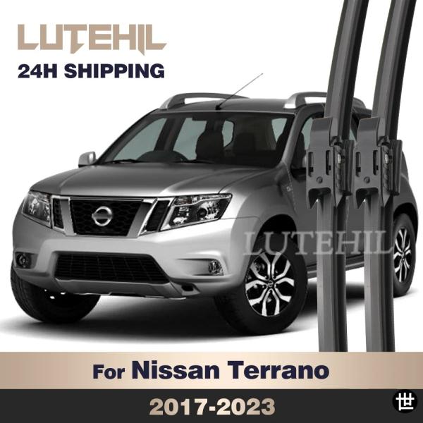 日産テラノ D10 2017-2023 2018 2019 2020 2021 2022 用 フロントワイパーブレード フロントガラス フロントガラス ウィンドウブラシ 24インチ+18インチ