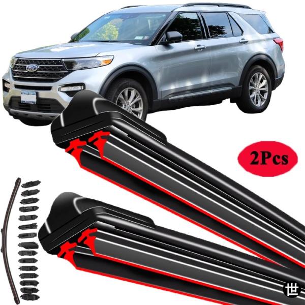 フォードUSAエクスプローラーSUV U2 U6 K5D 1990 1994 2001 2003 2005 2006 2010 2011 2015 2016 2018 2019 2020 2022用カーワイパー