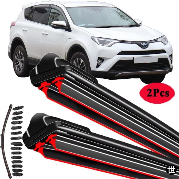 トヨタ RAV4 XA40 2013〜2018 RAV 4 40 フロントガラスワイパー カーアクセサリー 2014 2015 2016 2017 車用ワイパーブレード