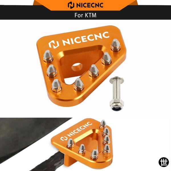 NICE ブレーキペダルプレート KTM SX 125 EXC 250 MXC 200 EGS 300 MXC 300 1999-2003 SX 250 EXC 125 1999-2002 520 EXC RACING 00-02