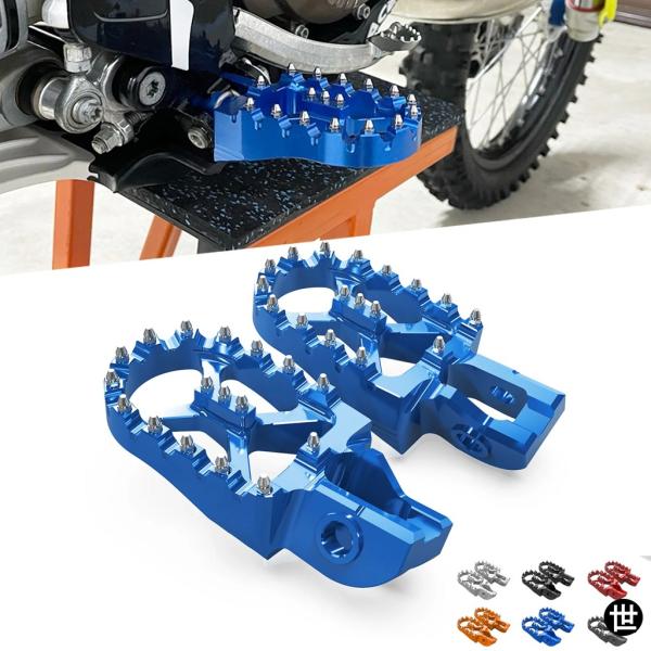 HUSQVARNA FC TX FX TC TE FE 125 250 300 350 400 450 500 501 2017-2022 2023 バイク 二輪用 57MM フットレスト フットペグ レスト フットペグ