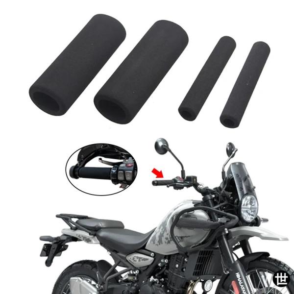 RE HIMALAYAN 450 GUERRILLA 450 HIMALAYAN SCRAM 411 452 バイク用防振ハンドルバーフォームコンフォートスリップオーバーグリップ