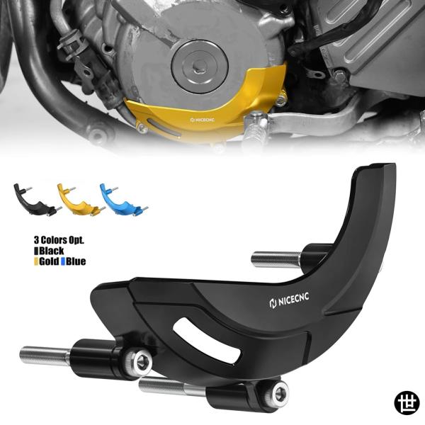 NICE製 スズキ DRZ400S DR-Z400S 2000-2024 DRZ400SM 2005-2024 用 バイク点火ステーターガードカバー DR-Z400SM DRZ 400 S SM