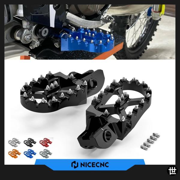 2023年式 HUSQVARNA TE 300 FE 501 FE 450 350 300 250 200 150 125 TC FC FE TX FX 2017-2022年式 バイク用 57MM フットペグ フットレストキット