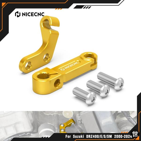NICE製 スズキ DRZ400 DRZ400E DRZ400S DRZ400SM DR-Z 400 400E 400S 400SM 2000-2024 2023用 クラッチリリースアームケーブルストッパーキット