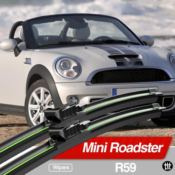 ミニロードスター R59 2012-2015 フロントワイパーブレード 2個 フロントガラスウィンドウアクセサリー 2013 2014