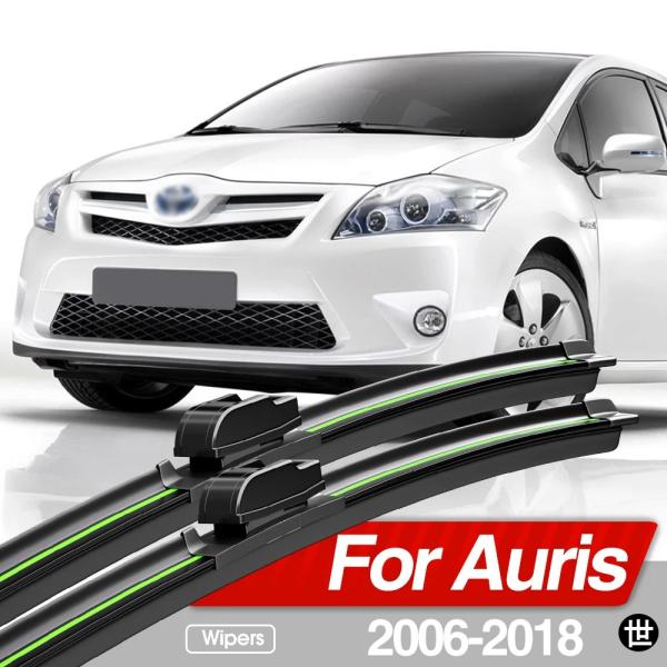 トヨタ オーリス 2006-2018 フロントガラスワイパーブレード 2個 フロントガラスウィンドウアクセサリー 2007 2008 2009 2010 2012 2014 2017