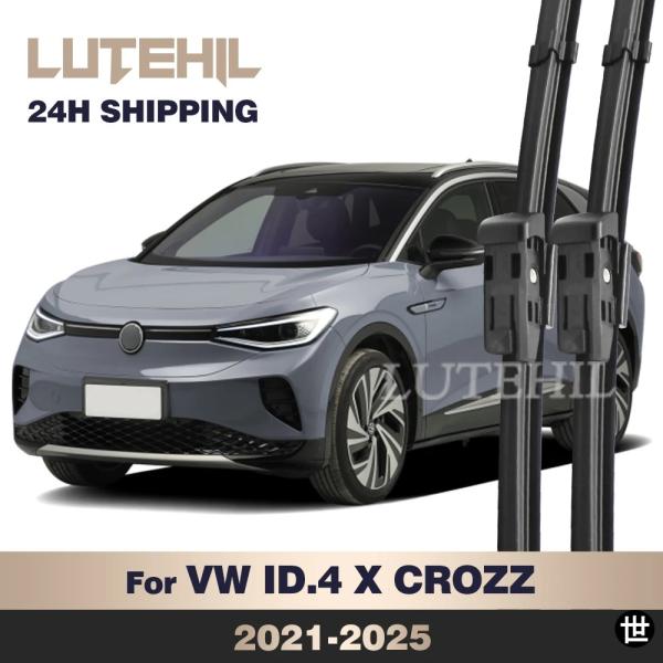 フォルクスワーゲン VW ID.4 X CROZZ 2021-2025 2022 2023 2024 用 フロントワイパーブレード フロントガラス フロントガラス ウィンドウブラシ 28インチ+18インチ