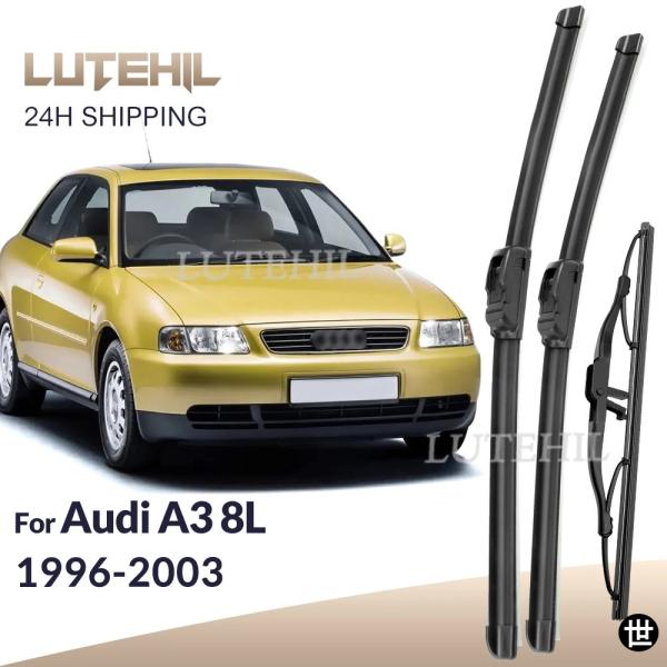 アウディ A3 8L 1996-2003 1997 1998 2000 2001 2002 用 フロント＆リアワイパーブレード フロントガラス フロントガラス ウィンドウブラシ 21インチ+19インチ+16インチ