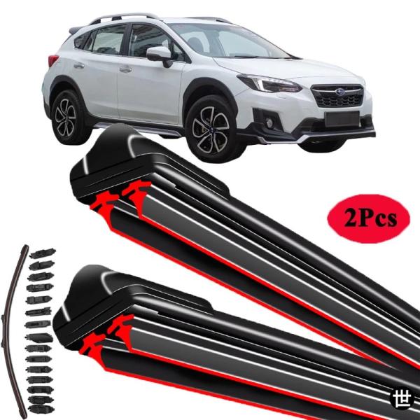 スバル XV SUV クロストレック GT GP G4X G5X 2012 2014 2015 2017 2018 2019 2020 2021 2022 車用ブラシ ダブルラバー フロントガラスワイパー