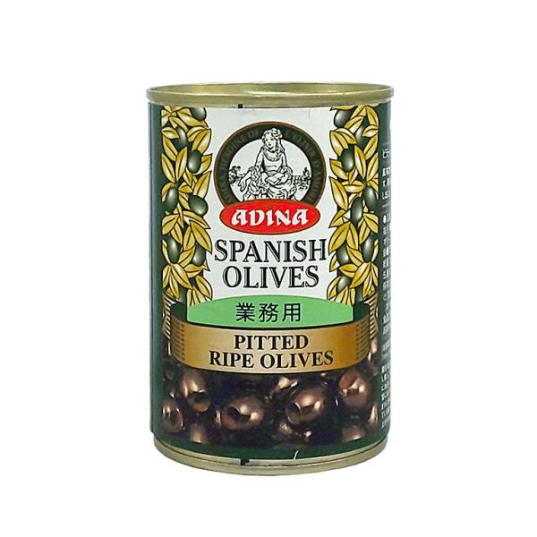 スペイン産の風味豊かなライプオリーブです。きれいな黒褐色でライプオリーブ特有の風味が楽しめます。使いやすく種が抜き取られています。そのまま召し上がるのはもちろん、ピザや総菜パン、フォカッチャなどにおお使いいただけます。