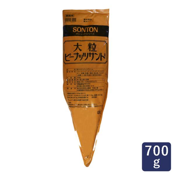 大粒ピーナッツがたっぷり入った、生食用のピーナッツクリームです。フランスパン生地、コッペパン生地、食パン生地によく合います。カットしたパンにサンドしてお召し上がりください。