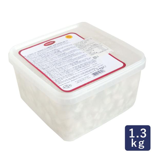 青カビチーズの中でもマイルドな味わいが特徴のフルム・ダンベールを、約15mm角のキューブ状にカットし、IQF（個別急速冷凍）加工したナチュラルチーズです。クリーミーな味わいで、塩味が他の青カビチーズに比べて控えめなため食べやすく、乳製品なら...