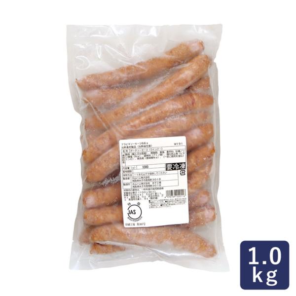 加熱食肉製品（加熱後包装）スモークの風味豊かに仕上げられたあらびきソーセージです。太めの天然羊腸を使用したロングタイプで、パリッとした皮とジューシーな肉感をお楽しみいただけます。ホットドッグやフランクロールなどの惣菜パン、お料理など様々な場...