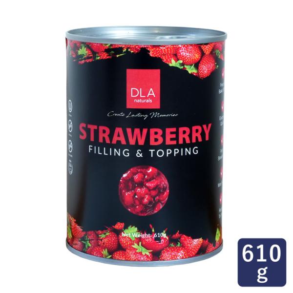 フルーツ分70％。いちごの果肉感がしっかり残ったフルーツフィリングです。 一般的なジャムやコンフィチュールより糖度が低く、より自然な風味をお楽しみいただけます。使いやすいプルトップ缶入りで、作業性が良く少量の使用にも適しています。デニッシュ...