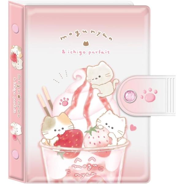 カミオジャパン シール バインダー &amp; シールバインダーリフィル もぐにゃん【商品説明】●キラキラストーンが付いた可愛いシールバインダーです。●貼ってはがせるシール帳。●絵柄 もぐにゃん ●本体サイズ H155×W110×D25mm...