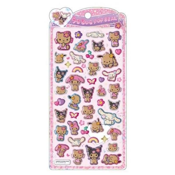 クラックス サンリオ シール うるちゅる ポップ 日焼け シール サンリオキャラクターズ ぷっくり 立体 スマホデコ 推し活 正規品【商品説明】●大人気サンリオグッズ。●うるちゅる POP SEAL。●立体感のあるシールで楽しくデコレーショ...