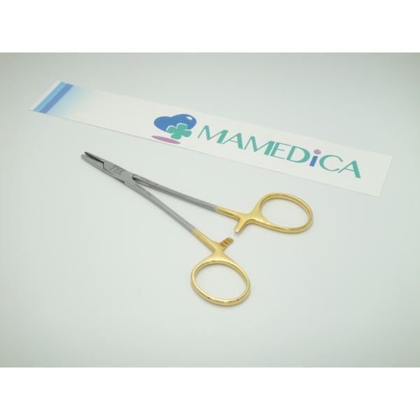 一般医療機器　持針器JMDNコード：12726010販売名：ニードルホルダーE製造販売届出番号：11B3X10039000004製造販売業者：株式会社マメディカ