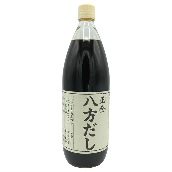 大正9（1920）年創業。創業当時から仕込み続けている杉の木桶を用いた天然醸造醤油、そして、それを使った無添加の「だし」「ぽん酢」などを生産。かつお荒節、煮干し、昆布を煮出し、天然醸造醤油とともに風味豊かに仕上げました。用途：めんつゆ・煮物...