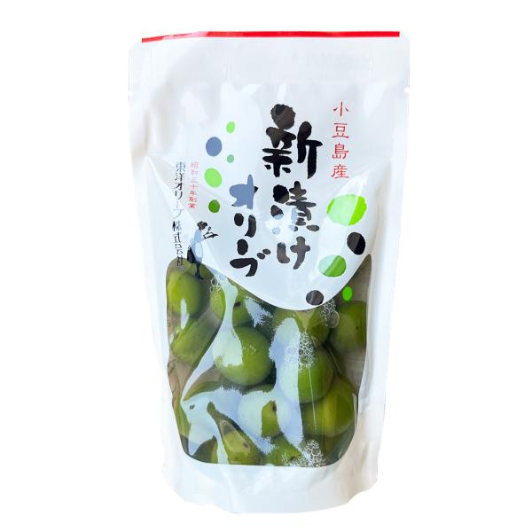 ■ 小豆島の季節限定「新漬けオリーブ」小豆島を代表する特産品のひとつ、オリーブの実。その中でも「新漬け」は、収穫したばかりのオリーブ果実を塩漬けにした、旬の時期だけ楽しめる人気の味わいです。オリーブオイルとはひと味違う、果実そのもののおいし...