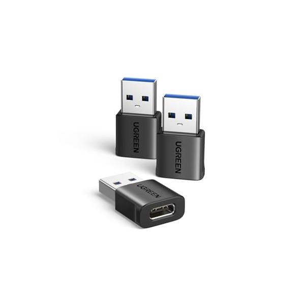 ブラック/-/US701・PackageQuantity:3Color:ブラック・パッケージ個数:3・タイプC USB 変換：USB-C(メス)からUSB-A(オス)のUSB変換アダプターです。USB Aポート経由で、Type Cインターフ...
