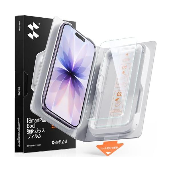 クリア/iPhone17用(6.3 インチ)/iPhone 17対応・Color:クリアSize:iPhone17用(6.3 インチ)・パッケージ個数:1・【対応機種】iPhone17に対応しております。・【秒貼革命・たった2ステップ】次世...