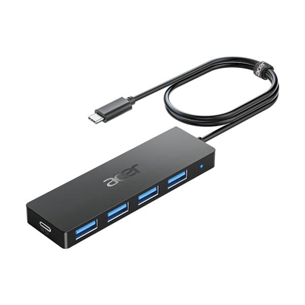 USB-Cブラック/120cm/ACER-UH501C-B120C・Size:120cm・パッケージ個数:1・【USB 3.0 type-cハブ】Acer USB type-cハブは便利な拡張機能を備えた優れた製品です。外付けHDDやUSB...