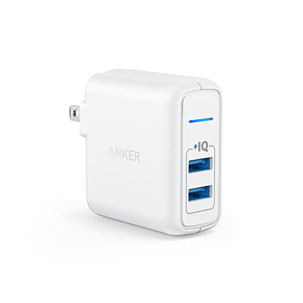 ホワイト/-/AMZ-A2023・Color:ホワイト・より速い充電を：Anker独自の充電技術であるPowerIQおよびVoltageBoostを搭載し、どのような機器に対しても各ポート最大2.4Aの最適な充電スピードを出力します(一般的...