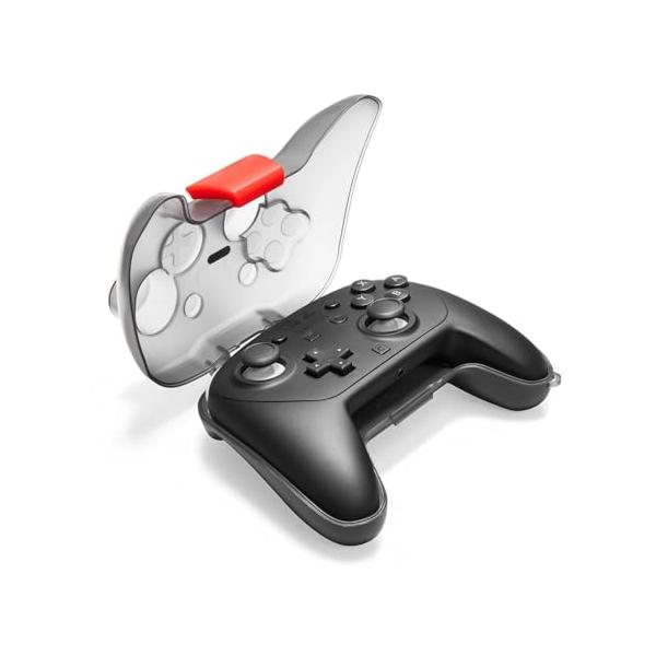 ミニマリストブラック/-/G25M2D1・【Switch 2 Proコントローラー専用設計】tomtocが手がけるアイコニックなコントローラーケースが、Switch 2 Proコントローラー専用仕様で新登場。精密なフィット感で、装着したまま...