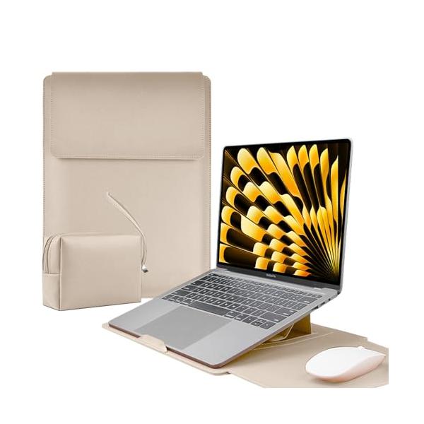 カーキ/13.3-14インチ/-・Size:13.3-14インチColor:カーキ・【対応機種】大部分の13-14インチノートパソコンに対応します。例えば、13-13.6 インチ Macbook Air 2010-2024 M1/M2/M3...