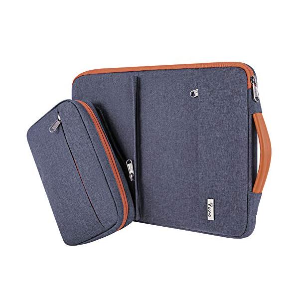 おしゃれダークグレー/13-14インチ/NEW-LSV-DG・Color:ダークグレーSize:13-14インチ・パッケージ個数:1・アクセサリーポーチ付き:電源アダプタとマウス用に設計され、他の周辺機器も収納できます。外出の時にもっと便利...