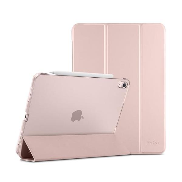 バックカバー。ピンク/iPad Air 5/4 10.9/PC-08363341・Color:ピンク・パッケージ個数:1・対応機種：iPad Air 11インチ M4 2026、M3 2025(A3267 A3270)、M2 2024(A2...