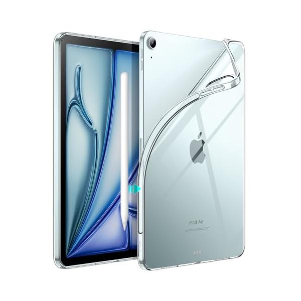 クリア/iPad Air 11インチ (M4/M3/M2/M1 第8/7/6/5/4世代)/3022-・Size:iPad Air 11インチ (M4/M3/M2/M1 第8/7/6/5/4世代)Color:クリア・[互換性] iPad A...