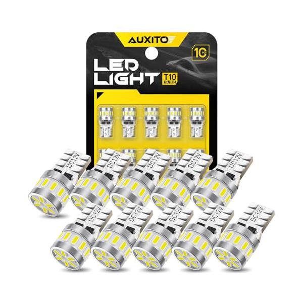 10個入り・Style:10個入り・【超高輝度】T10LEDは高輝度SMD3014チップを18基搭載、360°に12連側面照射することでリフレクターの効果を活かし明るさを増します。1個300LMの圧倒的な明るさを実現する、高性能のLEDチッ...